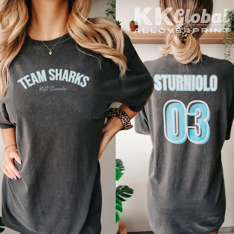 Team Sharks Shirt Sturniolo Tour Softstyle T-shirt - Etsy