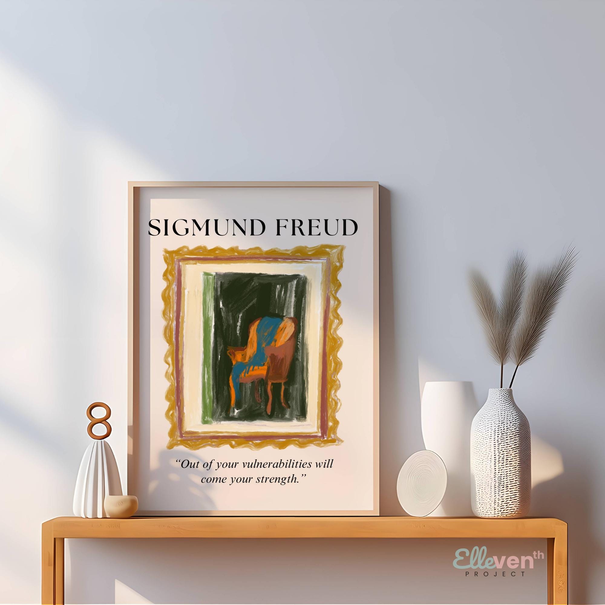 Sigmund Freud Quote Printable Poster, Digital Print Psychology Tool ...