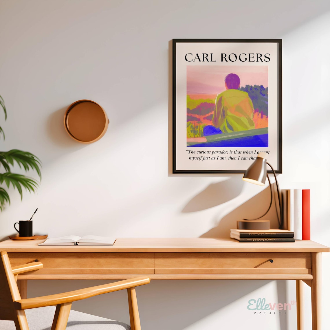 Carl Rogers Quote Printable Poster, Digital Psychology Tool, School ...