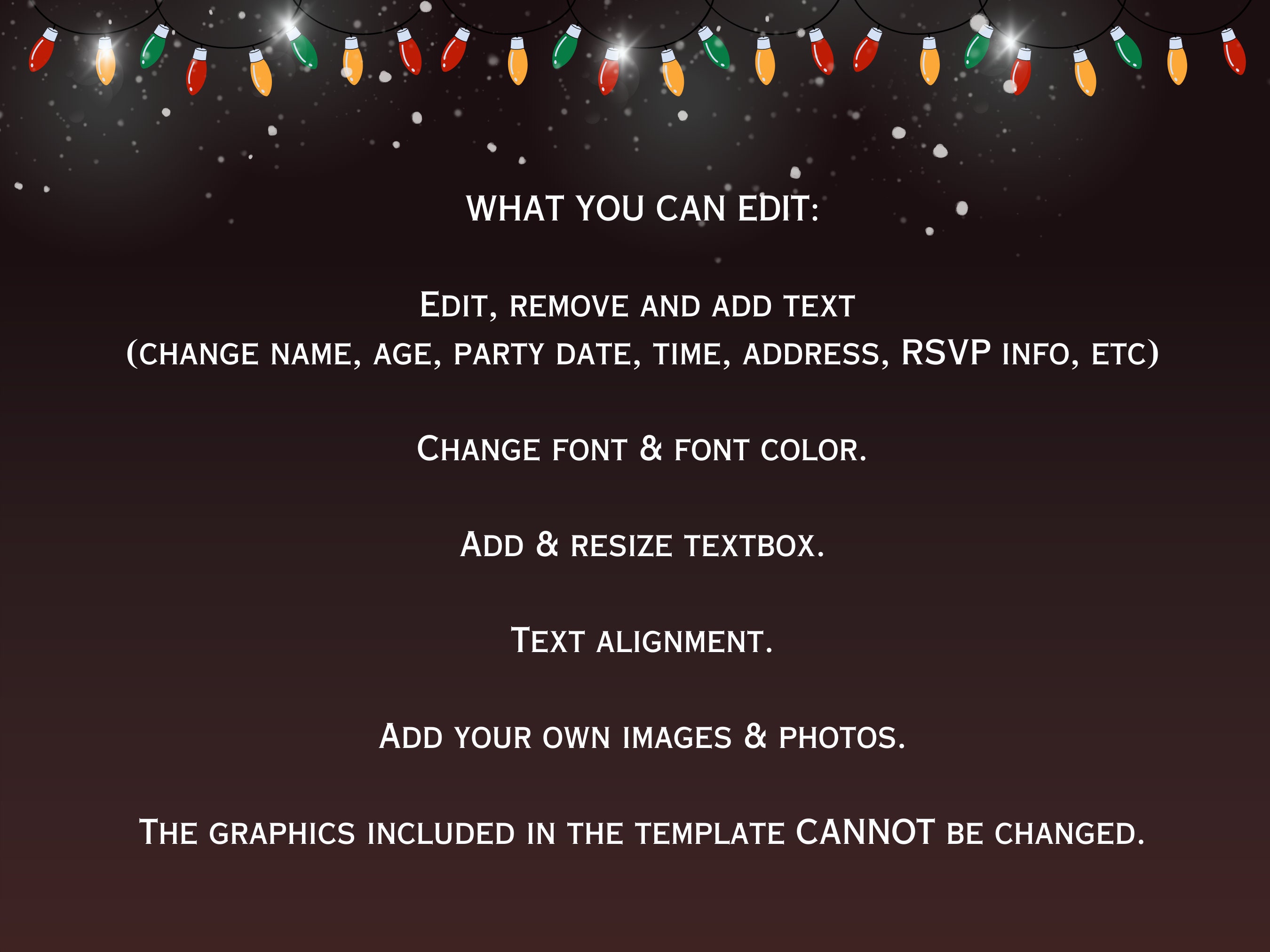 Stranger Things Printable Birthday Party Invitation Editable , Instant ...