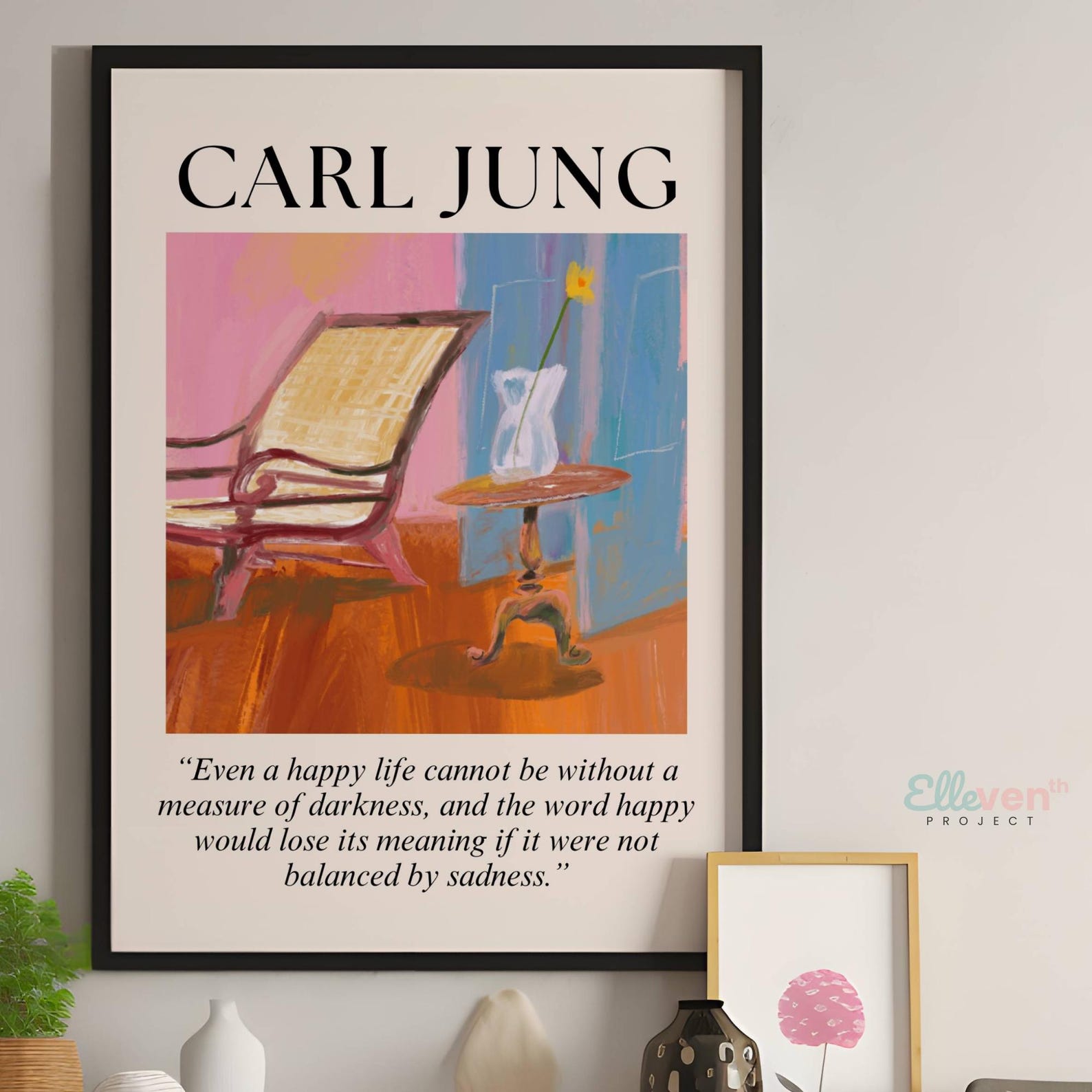 Carl Jung Quote Printable Wall Poster, Digital Psychology Tool, School ...