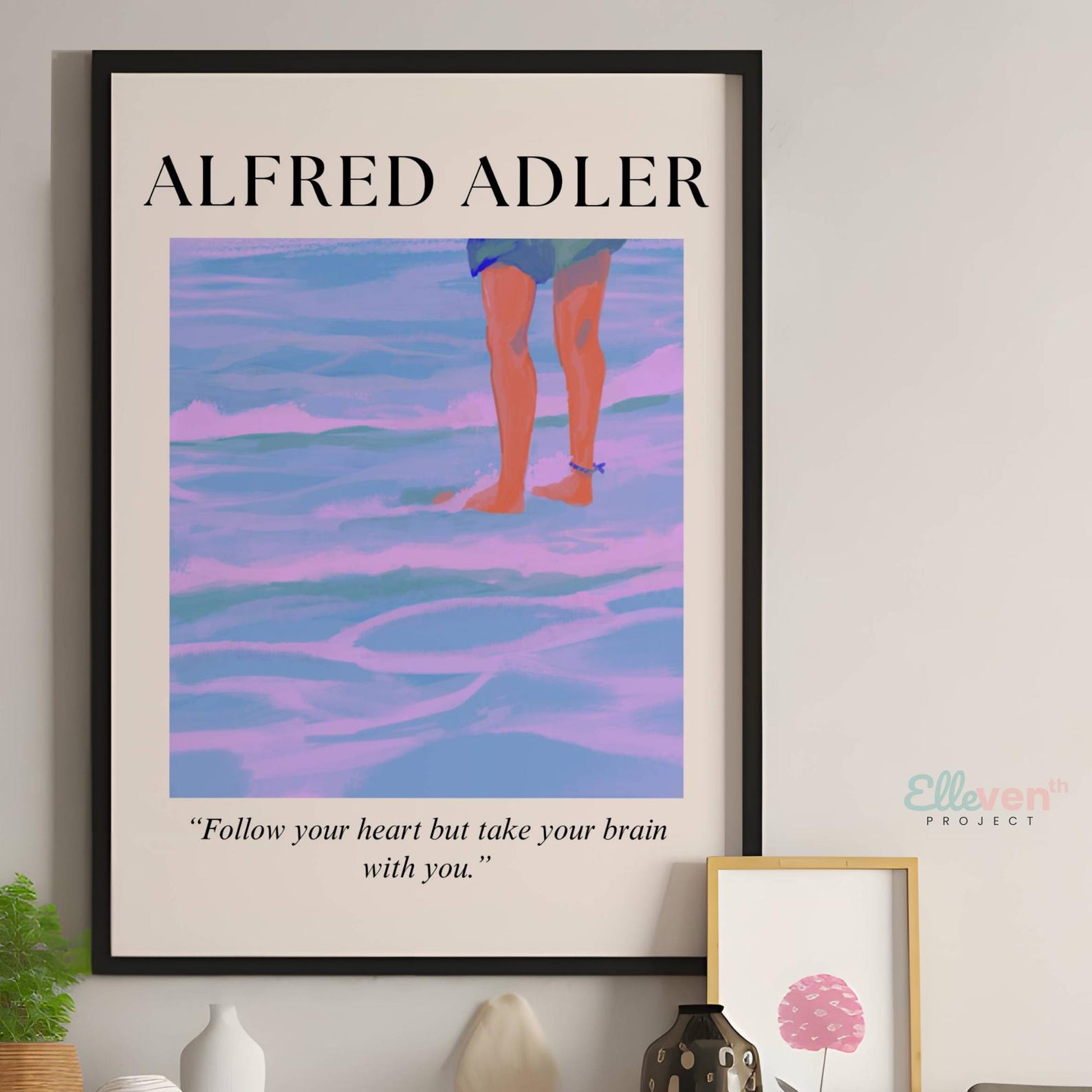 Alfred Adler Quote Printable Wall Poster, Digital Psychology Tool ...
