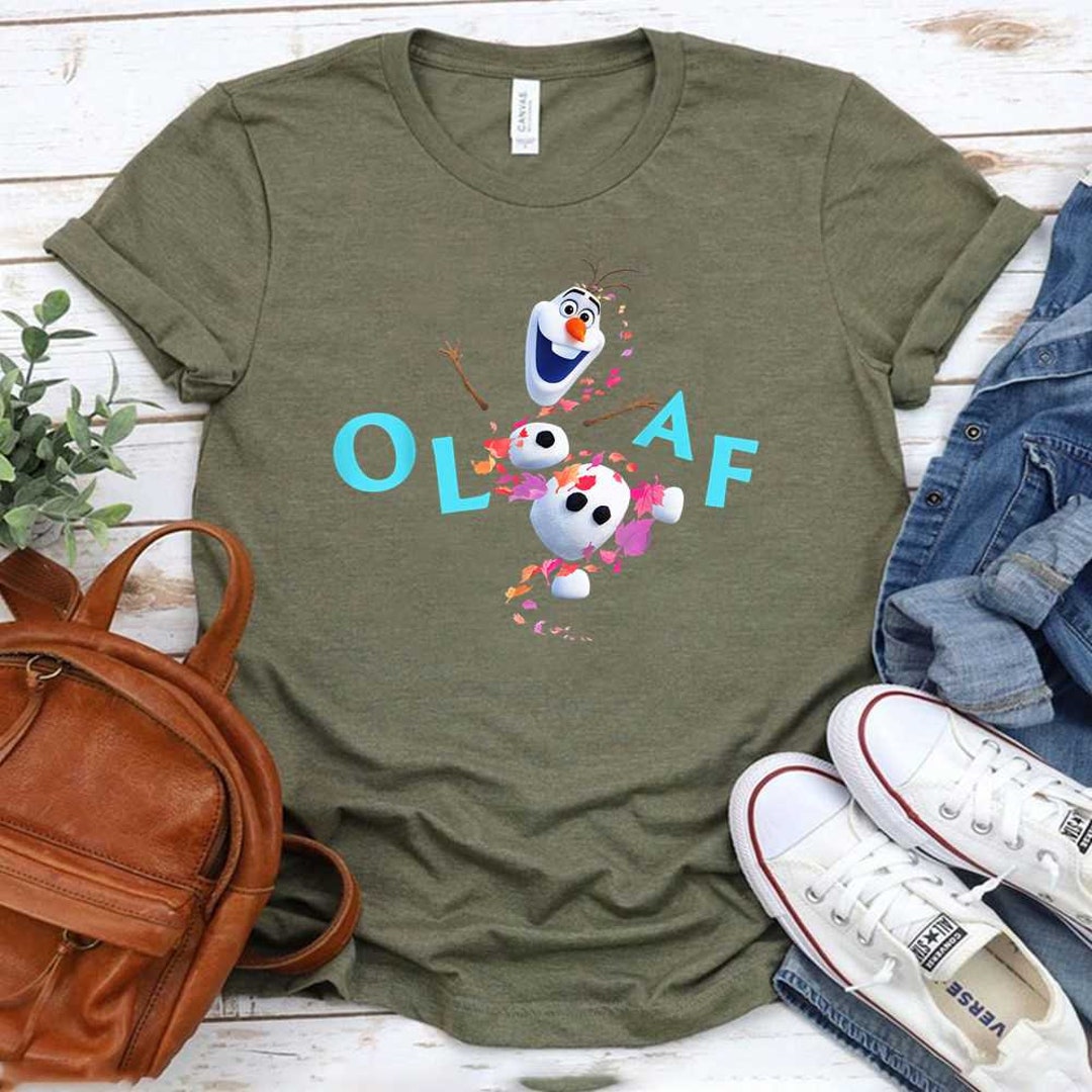 Frozen 2 Olaf Autum Leaves Happy Portrait - Etsy