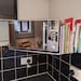 Microwave Wall Mounted Corner Shelf - Etsy