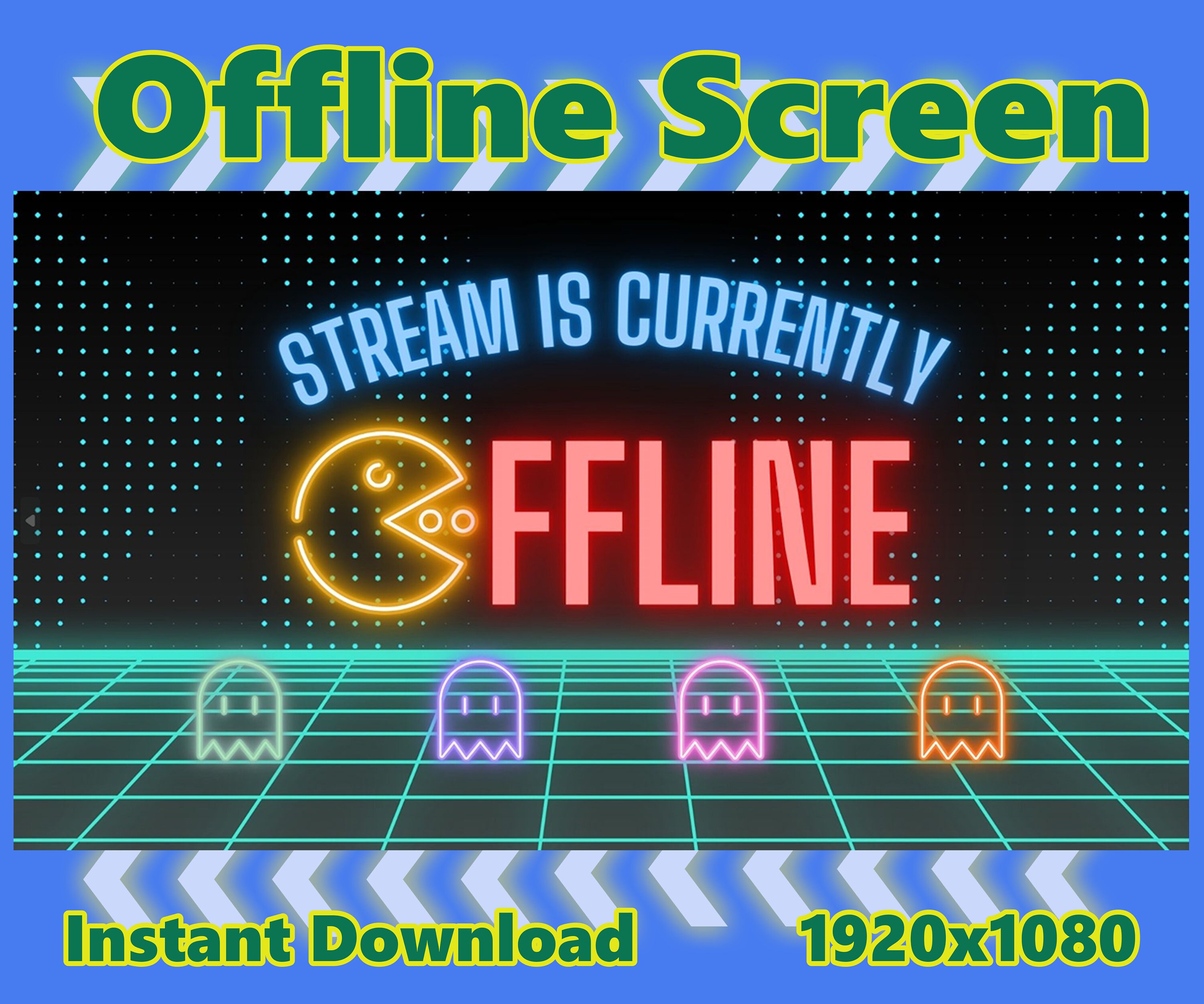 Offline Stream Static Screen / Stream Twitch Offline Screen Static ...