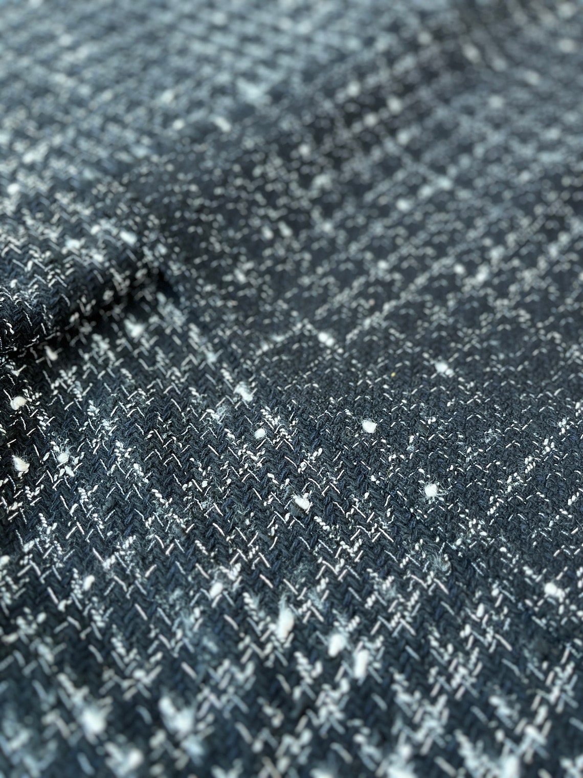 Designer Italian Tweed High Quality Fabric for Suit Wool Viscose PA ...