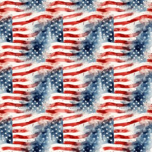 American Digital Paper USA Seamless Pattern, Printable Scrapbook Paper ...