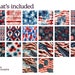 American Digital Paper USA Seamless Pattern, Printable Scrapbook Paper ...