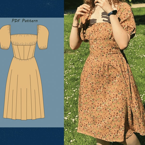 Milkmaid Dress - Etsy