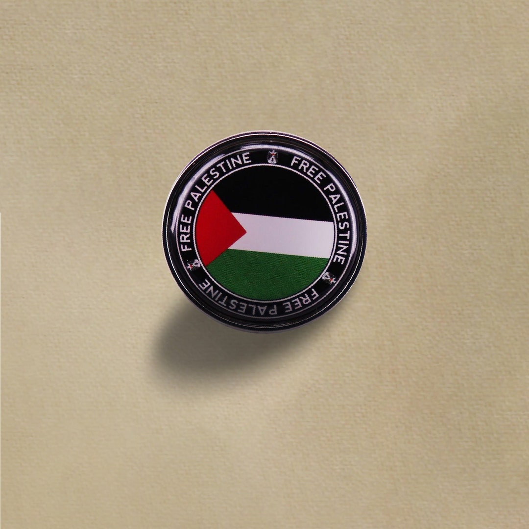 Palestine Flag Pin Badge Palestine Flag Hat Pin Free - Etsy Australia