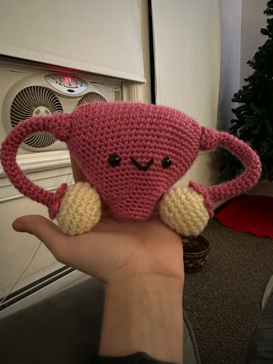 Crocheted Plush Uterus - Etsy