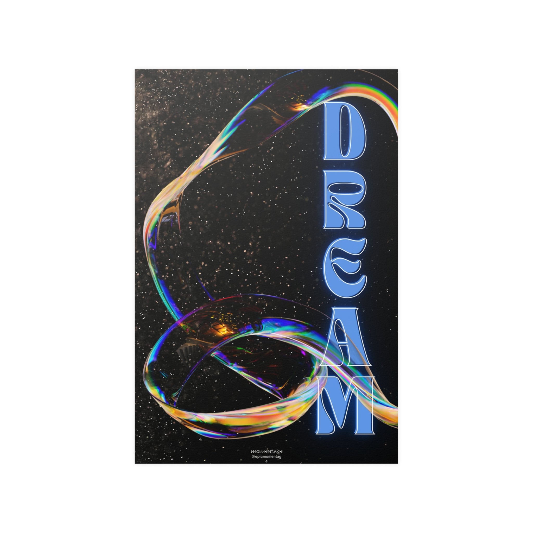 Dream Poster Psychedelic Art Trippy Art Preppy Print Space - Etsy