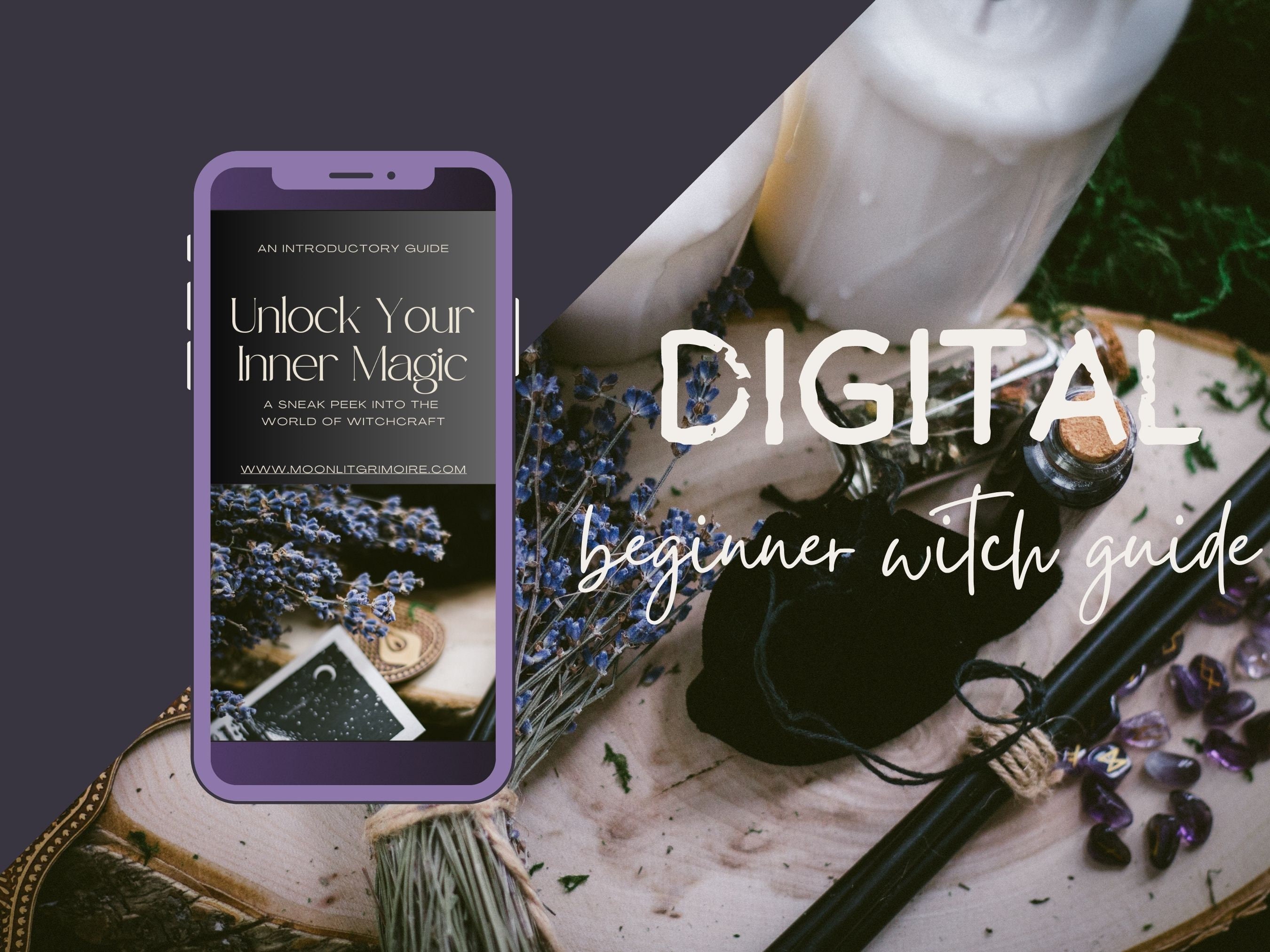 Beginner Witchcraft Guide Baby Witch Book of Shadows Grimoire Pages ...