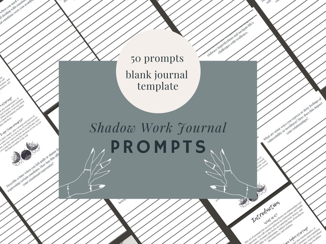 50 Shadow Work Journaling Prompts for Inner Critic & Self Compassion ...