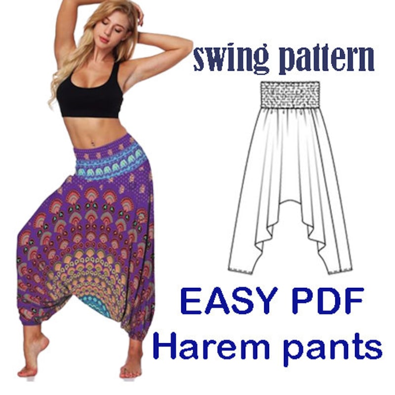 Aladdin Pants - Etsy