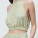 Halter Neck Crop Top | 4 Sizes S-M-L-XL| Crew Neck Tank Top | PDF ...