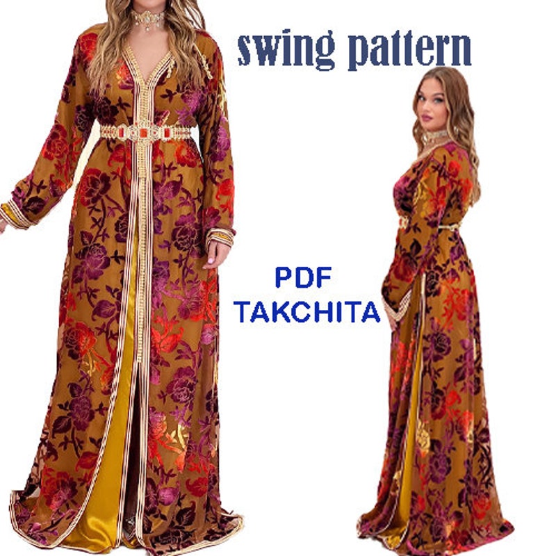 Takchita Moroccan Kaftan - Etsy