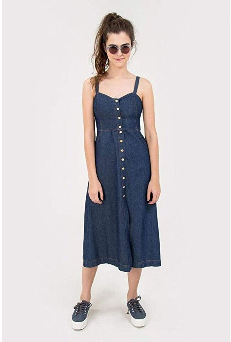 Sewing Pattern for Button Front Dress | XS-XL | Instant Download ...