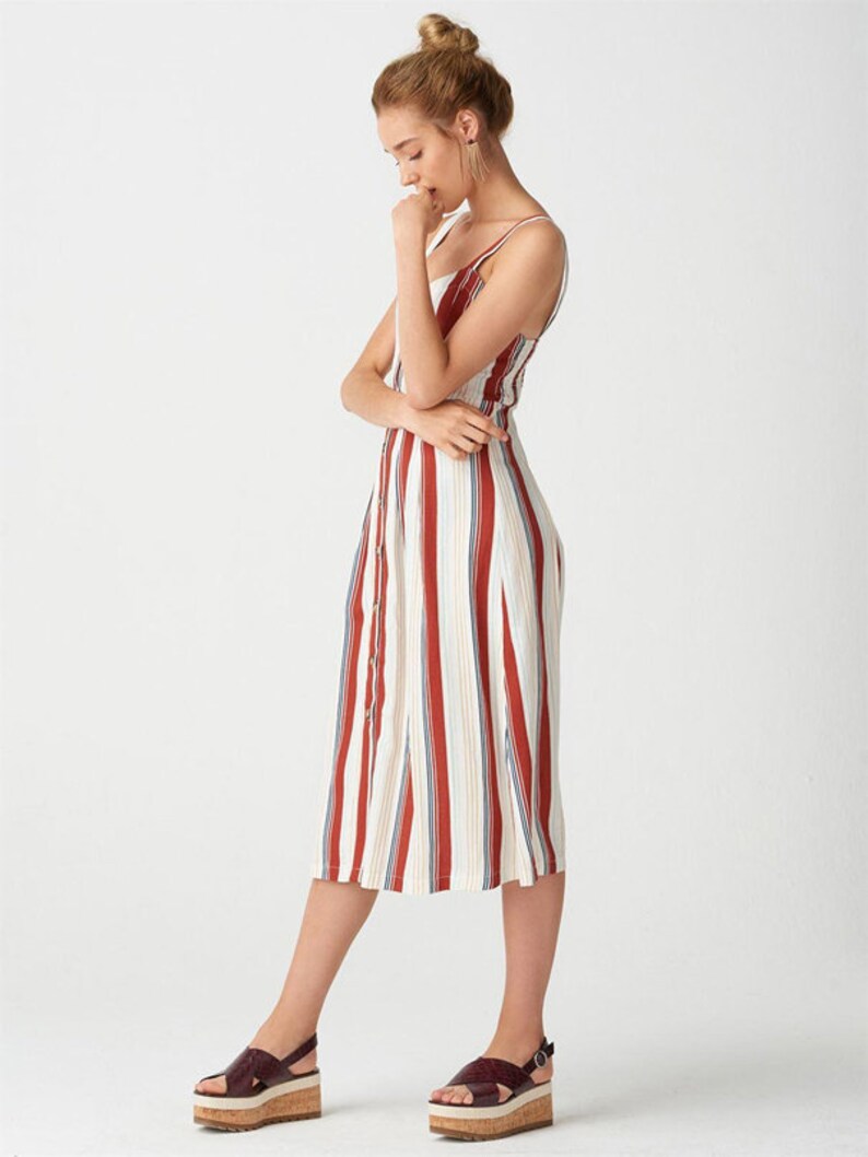 Sewing Pattern for Button Front Dress | XS-XL | Instant Download ...