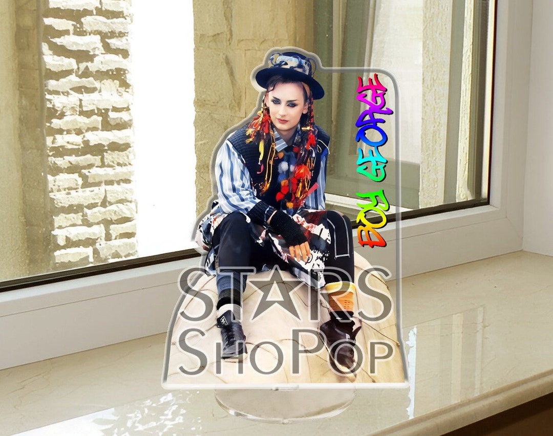 Boy George Decoration Acrylic Figure, Boy George Standee, Birthday Gift ...