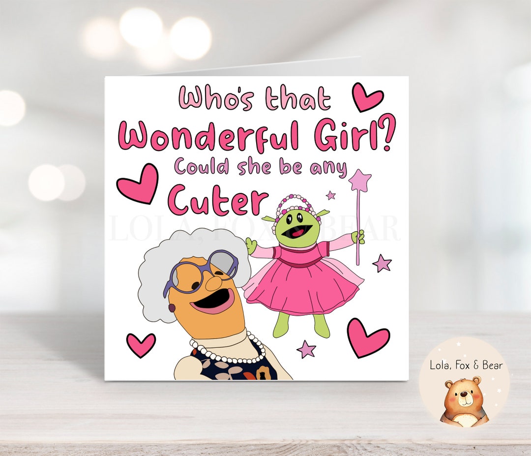 Funny Nanalan Valentine's Card, Mona Anniversary Card - Etsy UK