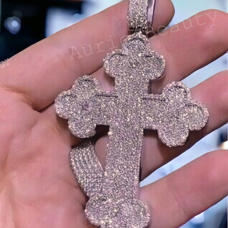 Boho Cross Pendant - Etsy