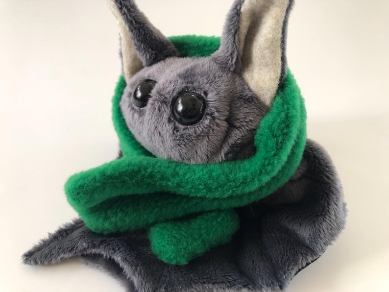 Made to Order Bean the Bat | Scarf Included! - Etsy