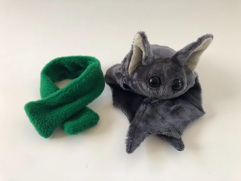 Made to Order Bean the Bat | Scarf Included! - Etsy