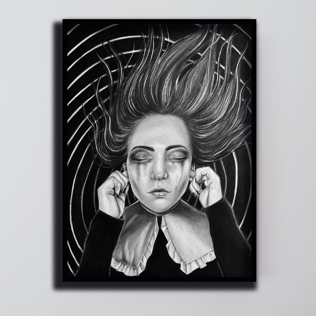 Print Pencil Drawing Wall Decor Art Dream - Etsy