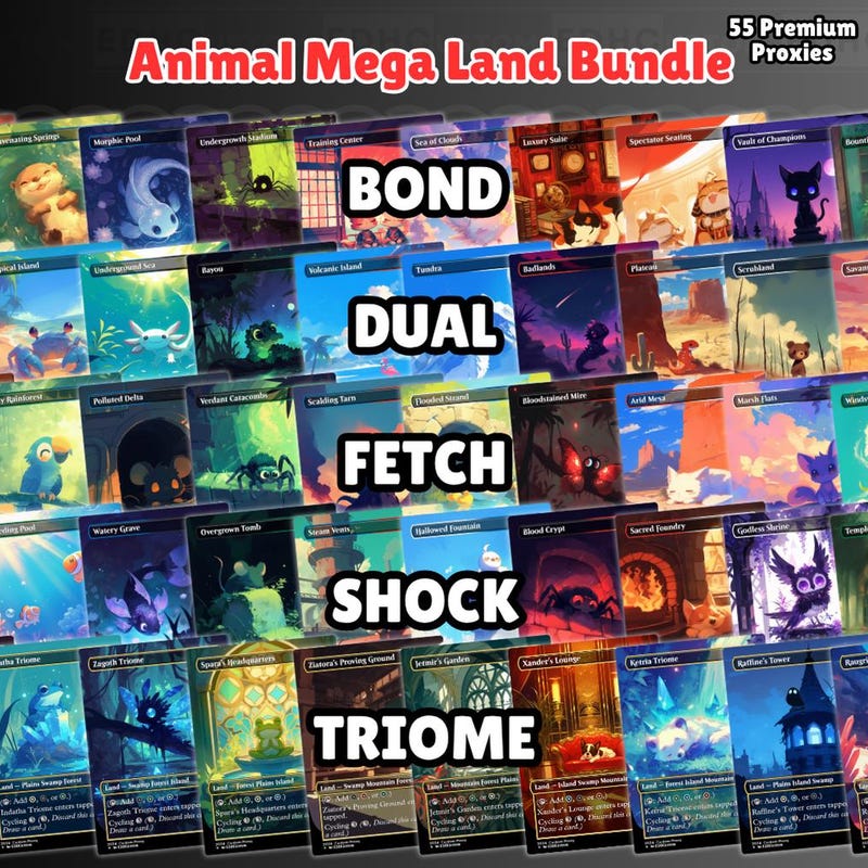 Mega Chibi Mtg' - Etsy