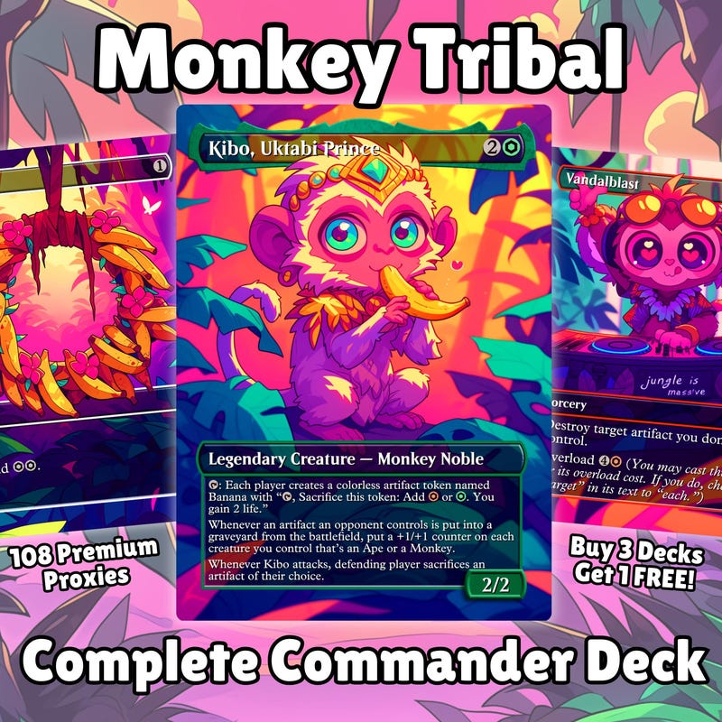 Mtg Banana Tokens - Etsy