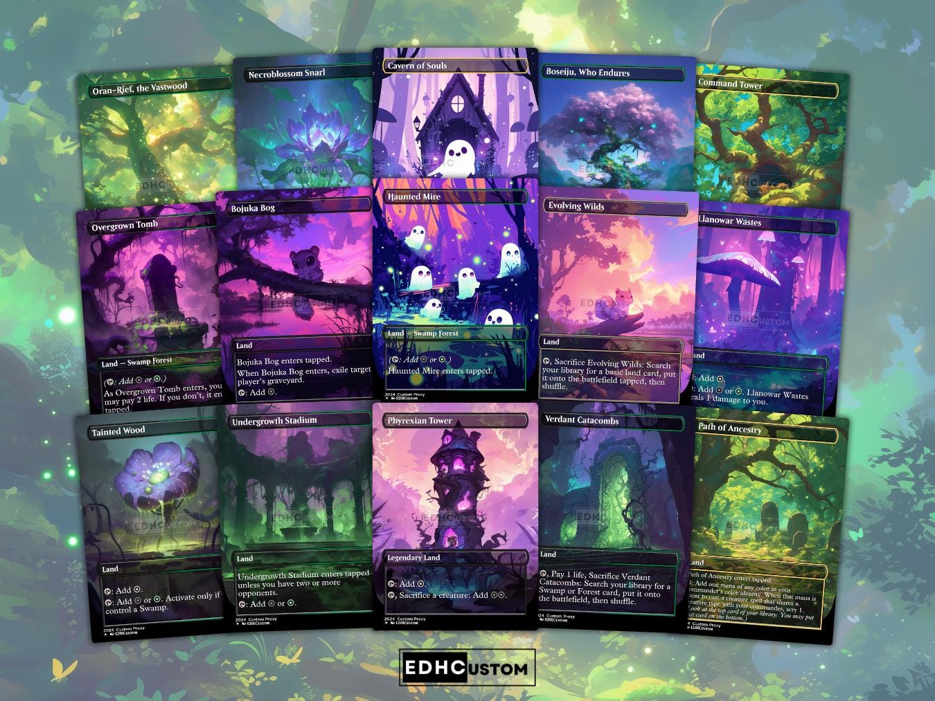 Squirrel Proxy Deck Chatterfang Combo 100 Cards + Sideboard + Tokens ...