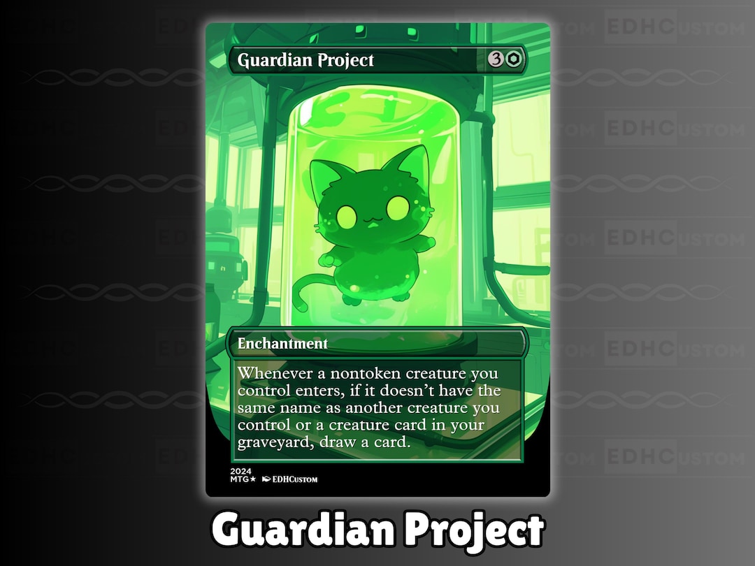 Guardian Project Custom Proxy Card MTG High Quality - Etsy