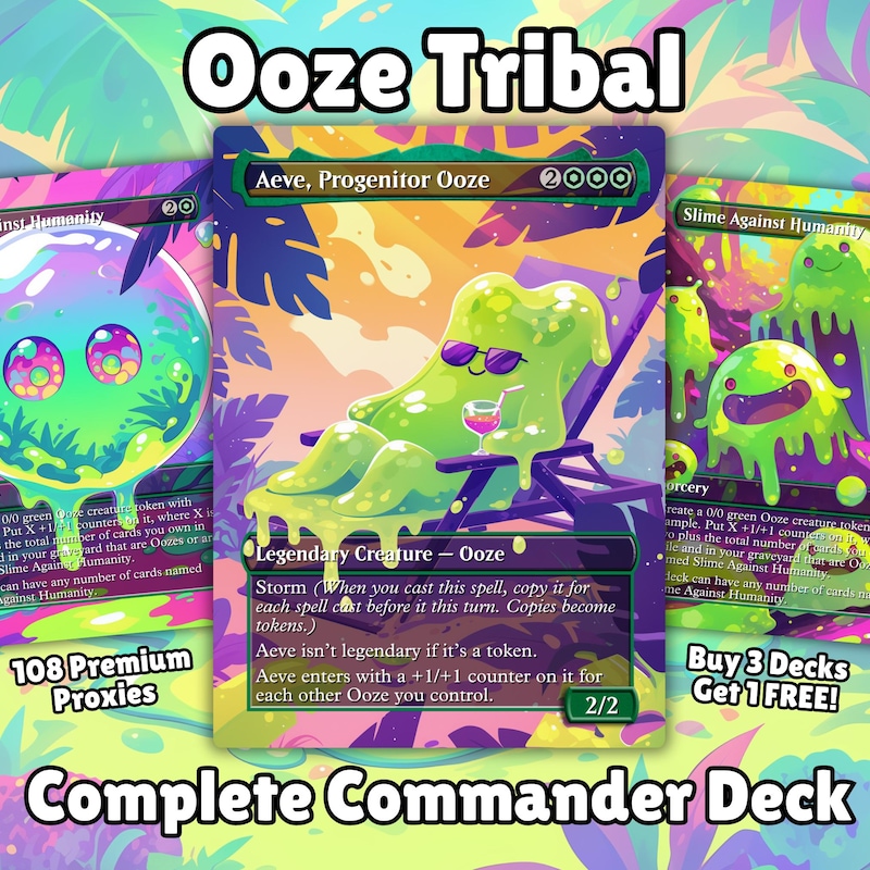 Ooze Token Cards - Etsy