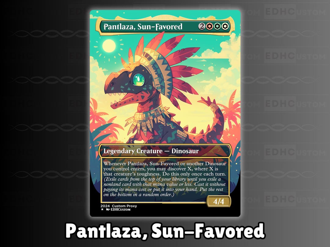 Pantlaza, Sun-favored V3 Custom Proxy Card MTG High Quality - Etsy