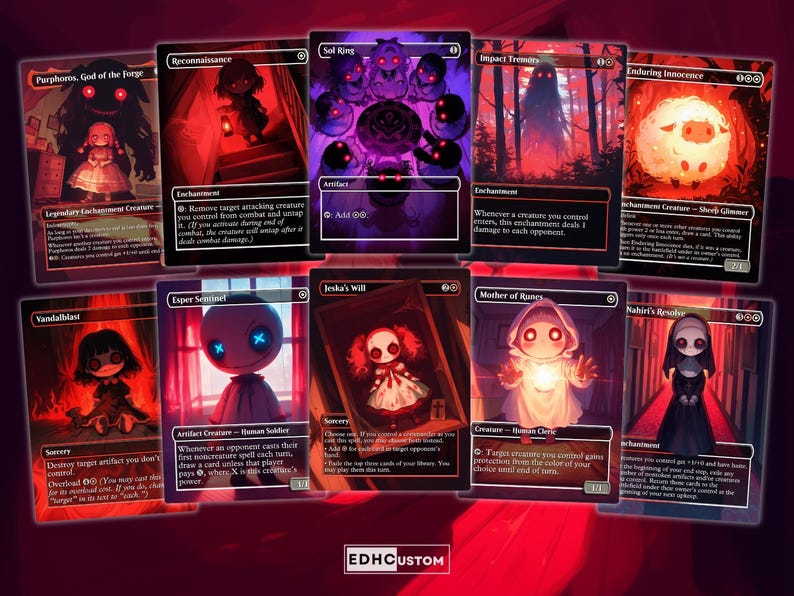 Arabella Proxy Deck 100 Cards + Tokens | Hare Apparent Commander Deck ...