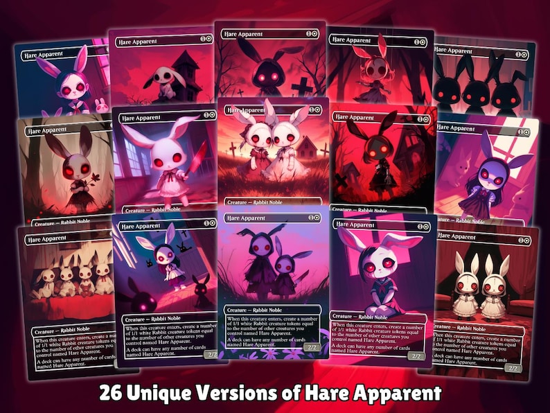 Arabella Proxy Deck 100 Cards + Tokens | Hare Apparent Commander Deck ...
