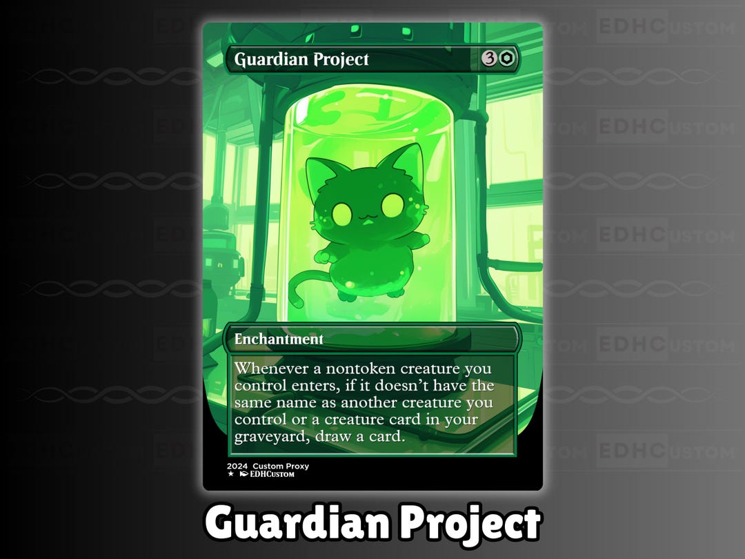 Guardian Project Custom Proxy Card MTG High Quality - Etsy