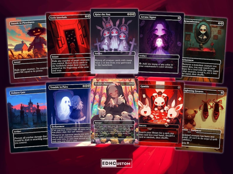 Arabella Proxy Deck 100 Cards + Tokens | Hare Apparent Commander Deck ...