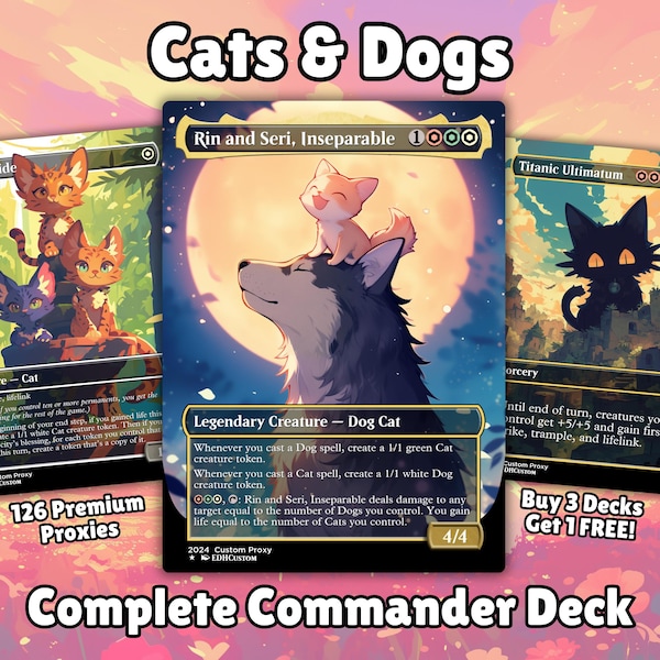 Custom Mtg Dog Card - Etsy