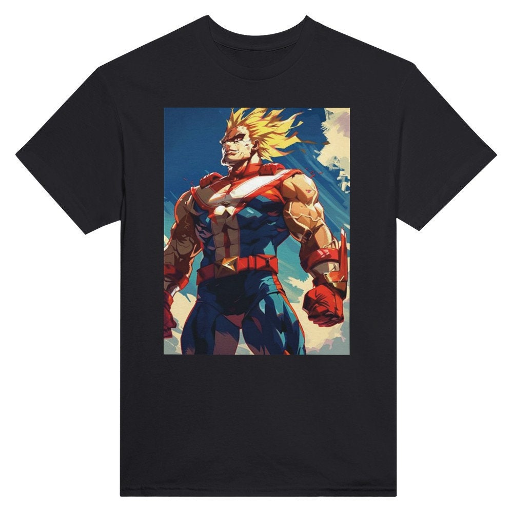 All Might T-shirt My Hero Academia Gift for Anime Lovers - Etsy
