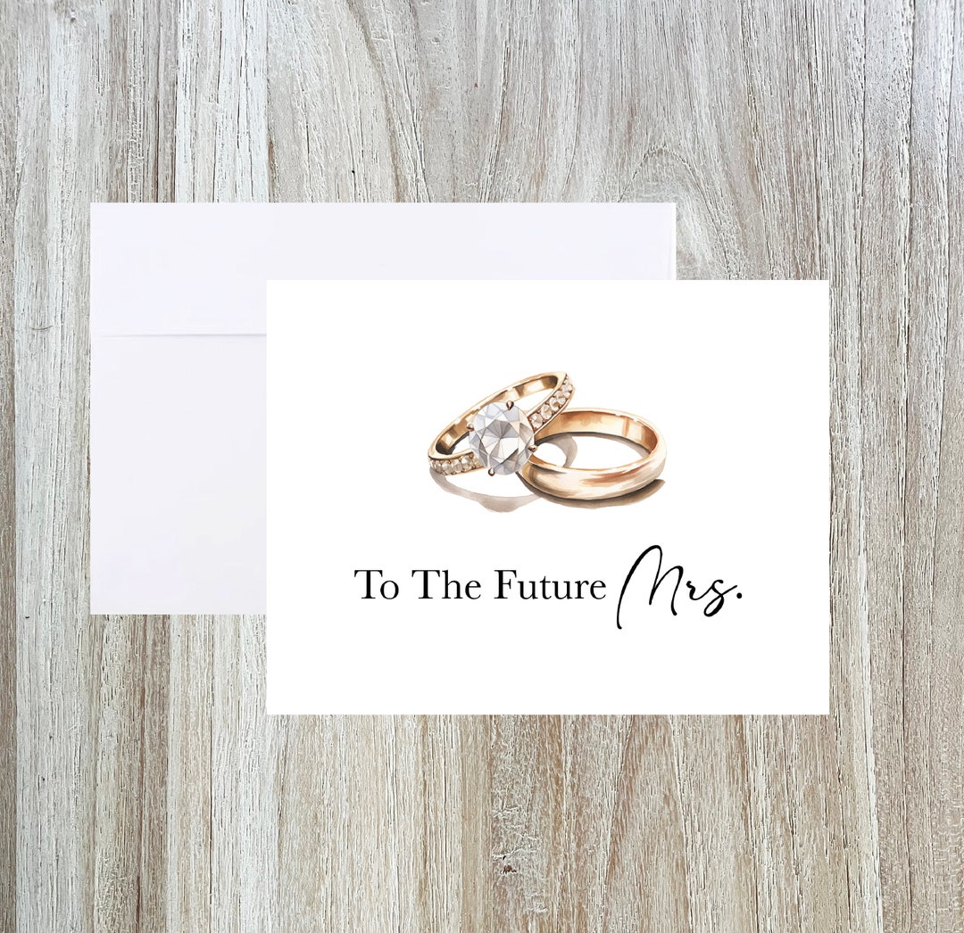 Bridal Shower Card || Card for Bride to Be || Card for the Bride to Be ...