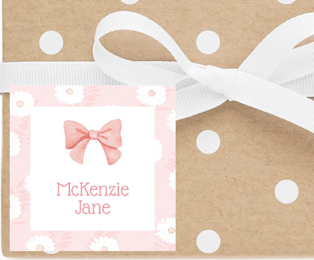 Personalized Gift Tag || Calling Card || Girl Calling Card ...