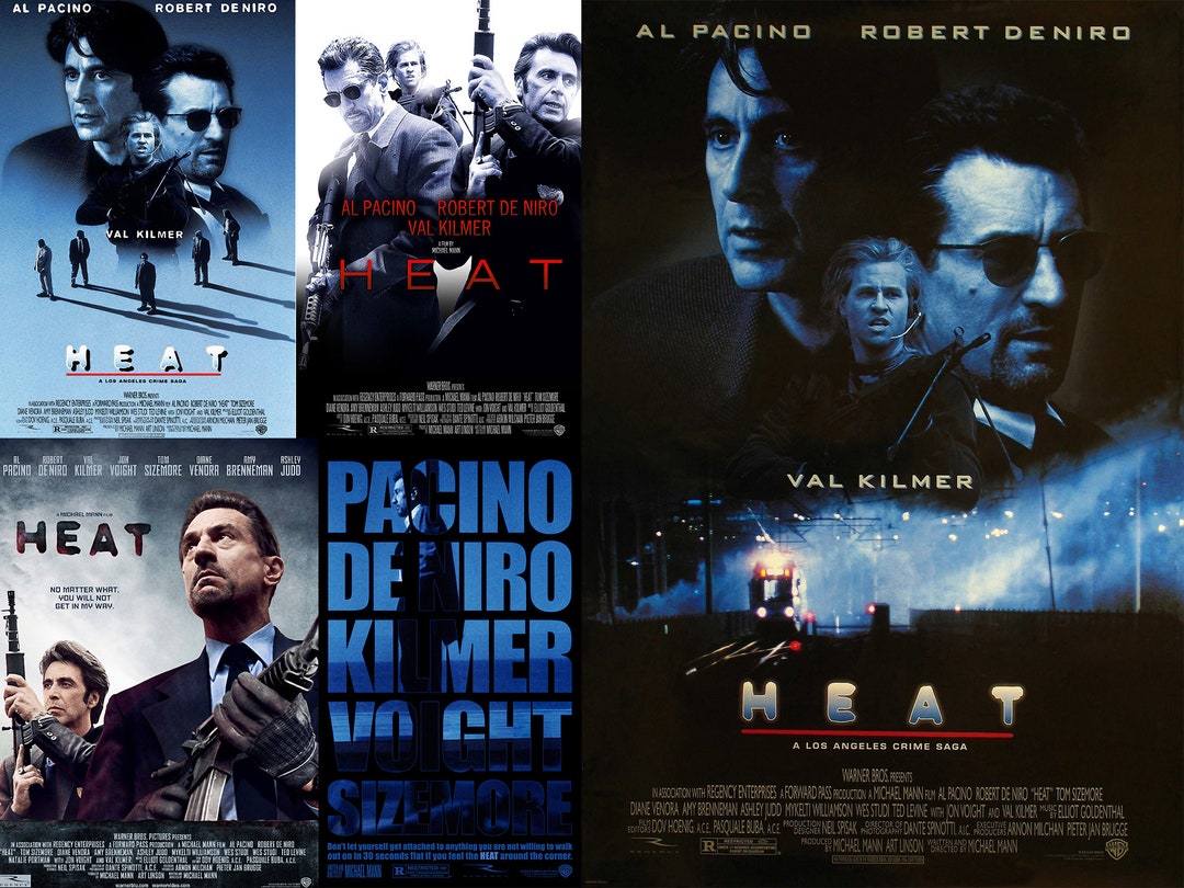 Heat Movie Poster Limited Edition Collectible Film - Etsy
