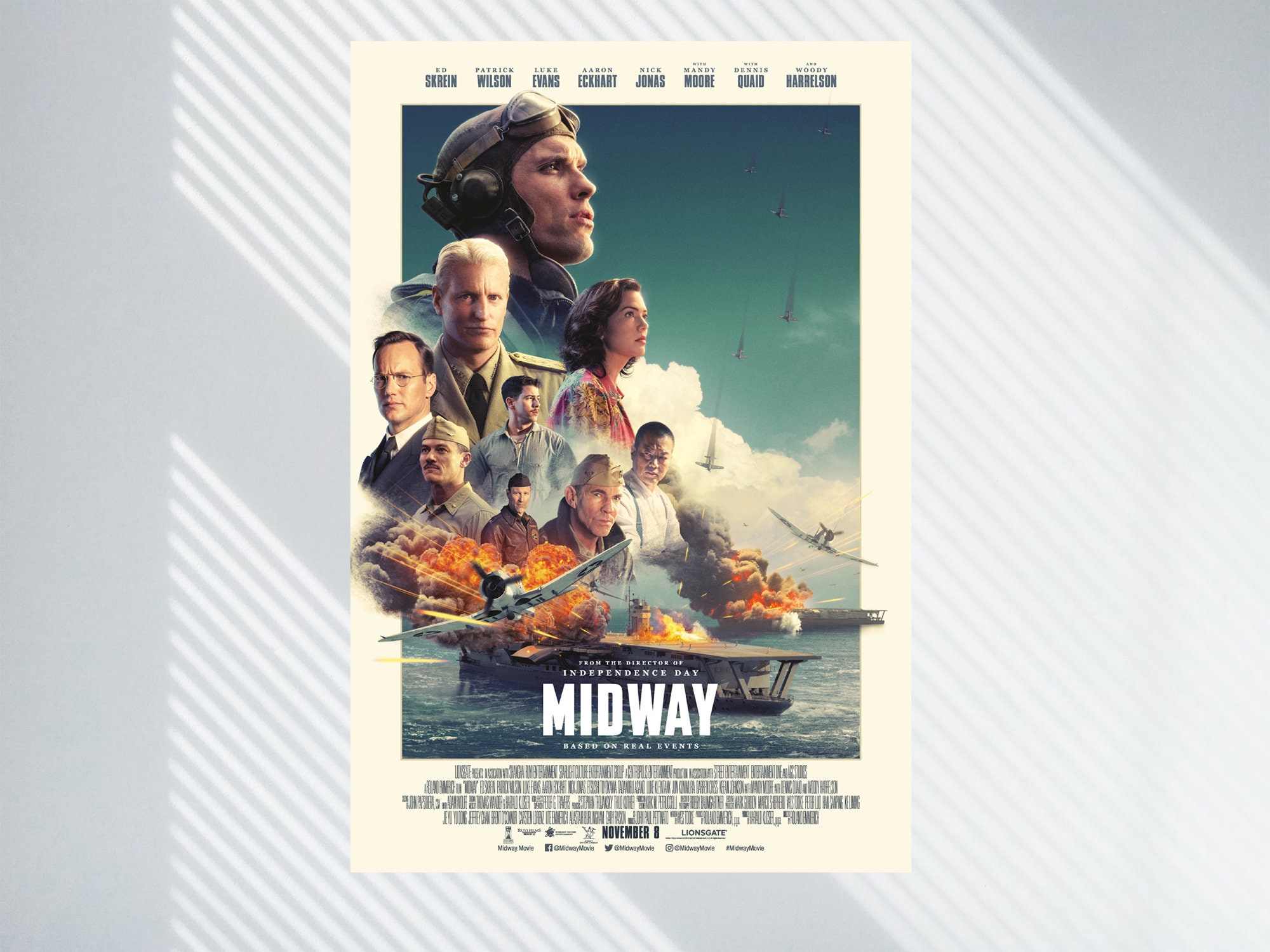 Midway Movie Poster Limited Edition Collectible Film - Etsy