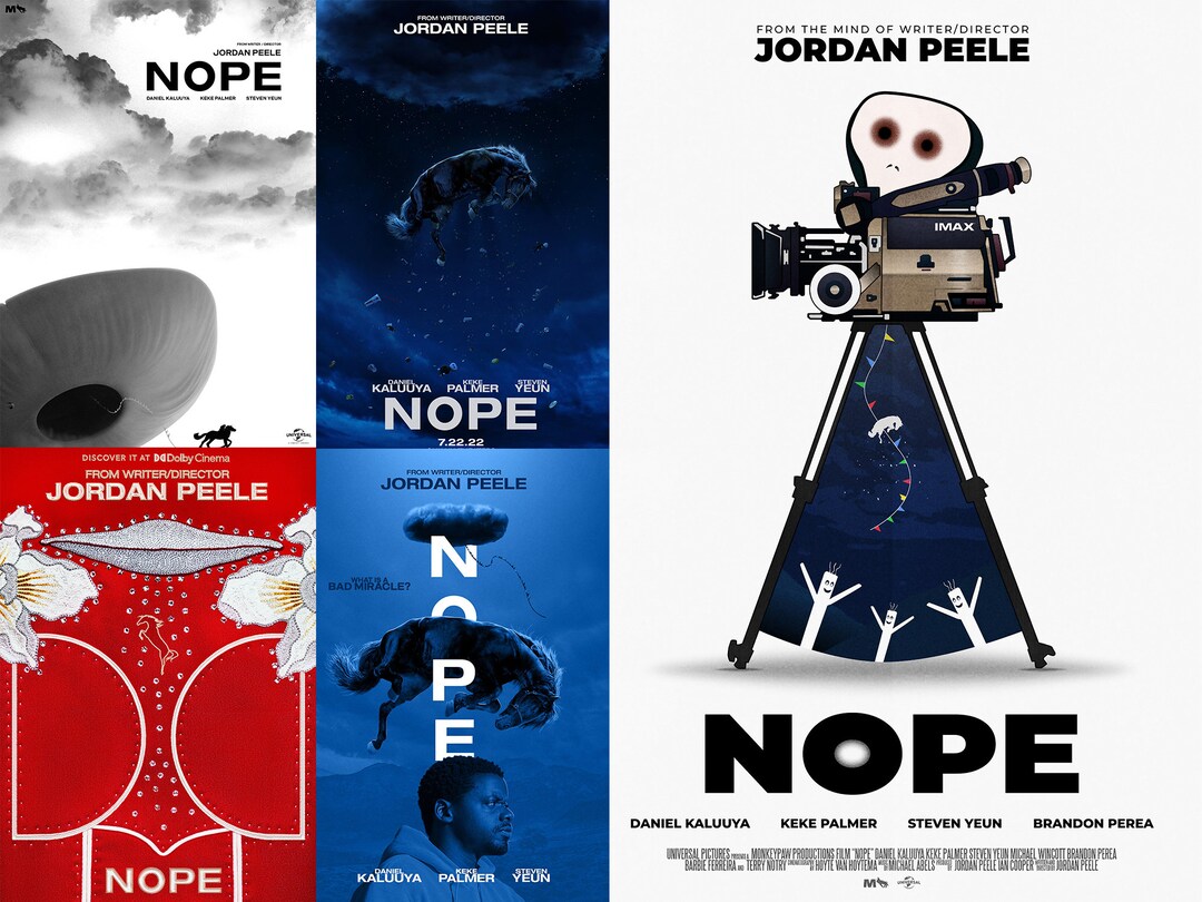 Nope Movie Poster Limited Edition Collectible Film - Etsy