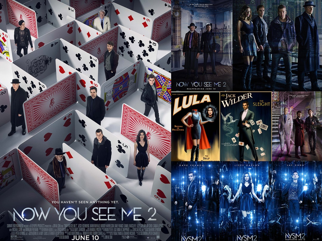 Now You See Me 2 Movie Poster Limited Edition Collectible - Etsy