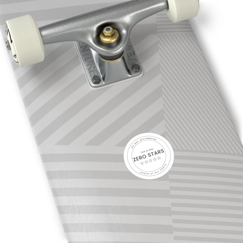 Zero Stars Sticker, Rating Sticker, Bad Review, Zero Stars Computer ...