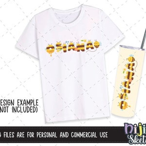 Little Bee Alphabets and Number Bundle, Little Bee Alphabet Clipart ...