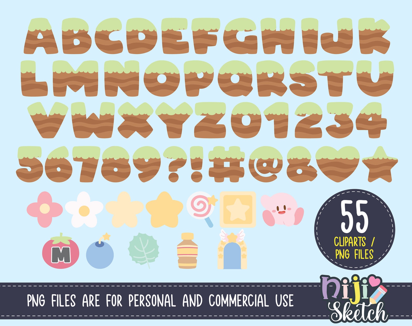 Kirby Alphabets and Number Bundle, Kirby Alphabet Clipart, Kirby Letter ...